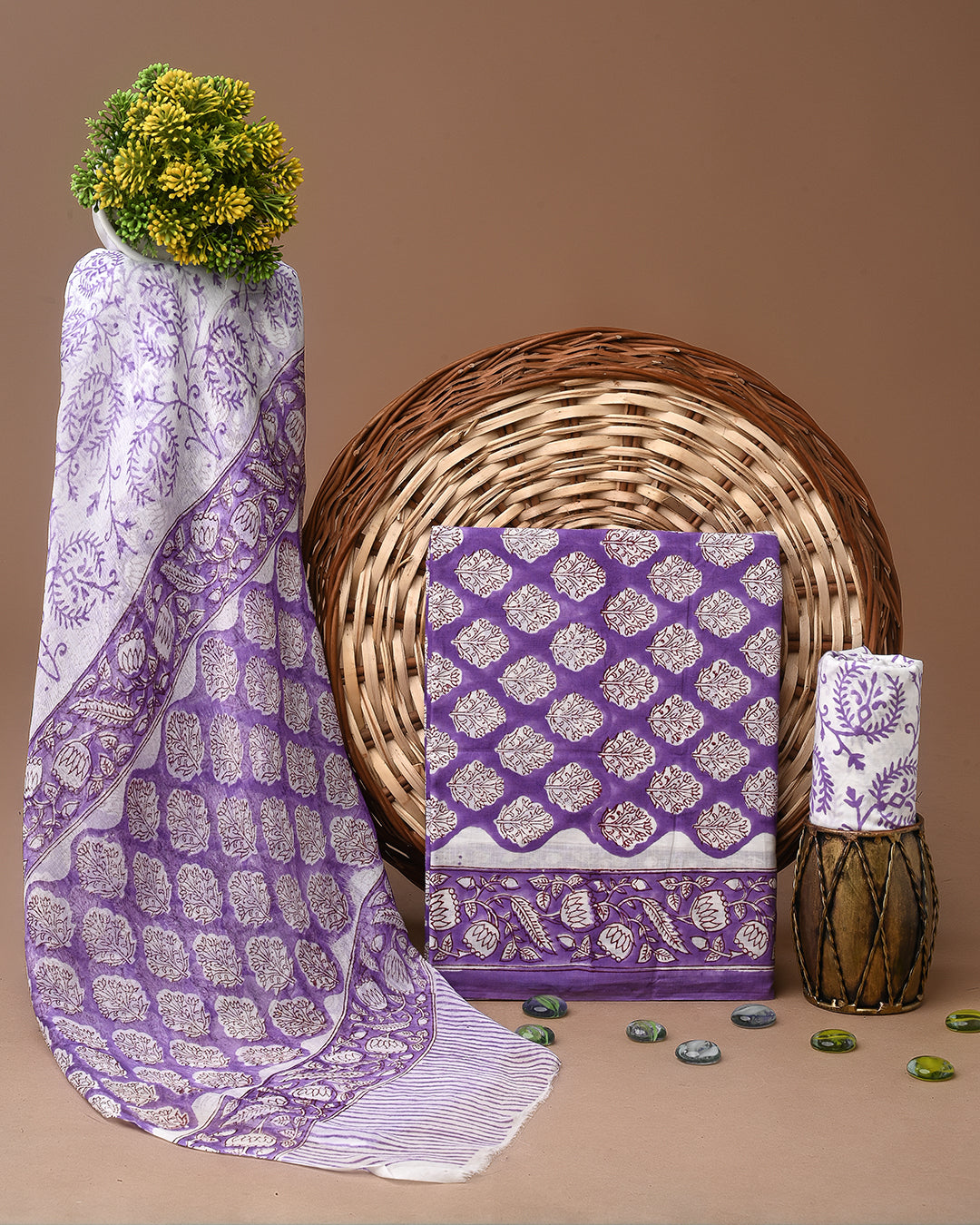 Premium Cotton Suits with Floral Dupatta Online - Chavi Fashion – Page 4